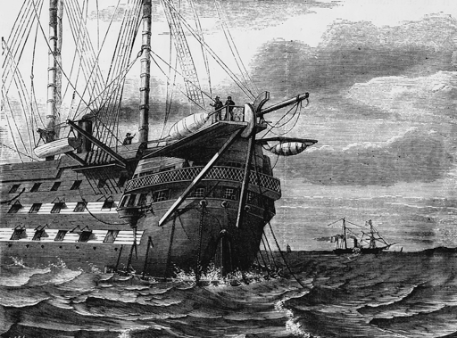 The first transatlantic cable connects Europe to the American continent ...