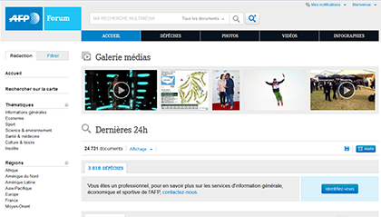 L'AFP lance "AFP Forum" pour unifier la livraison de ses informations ...